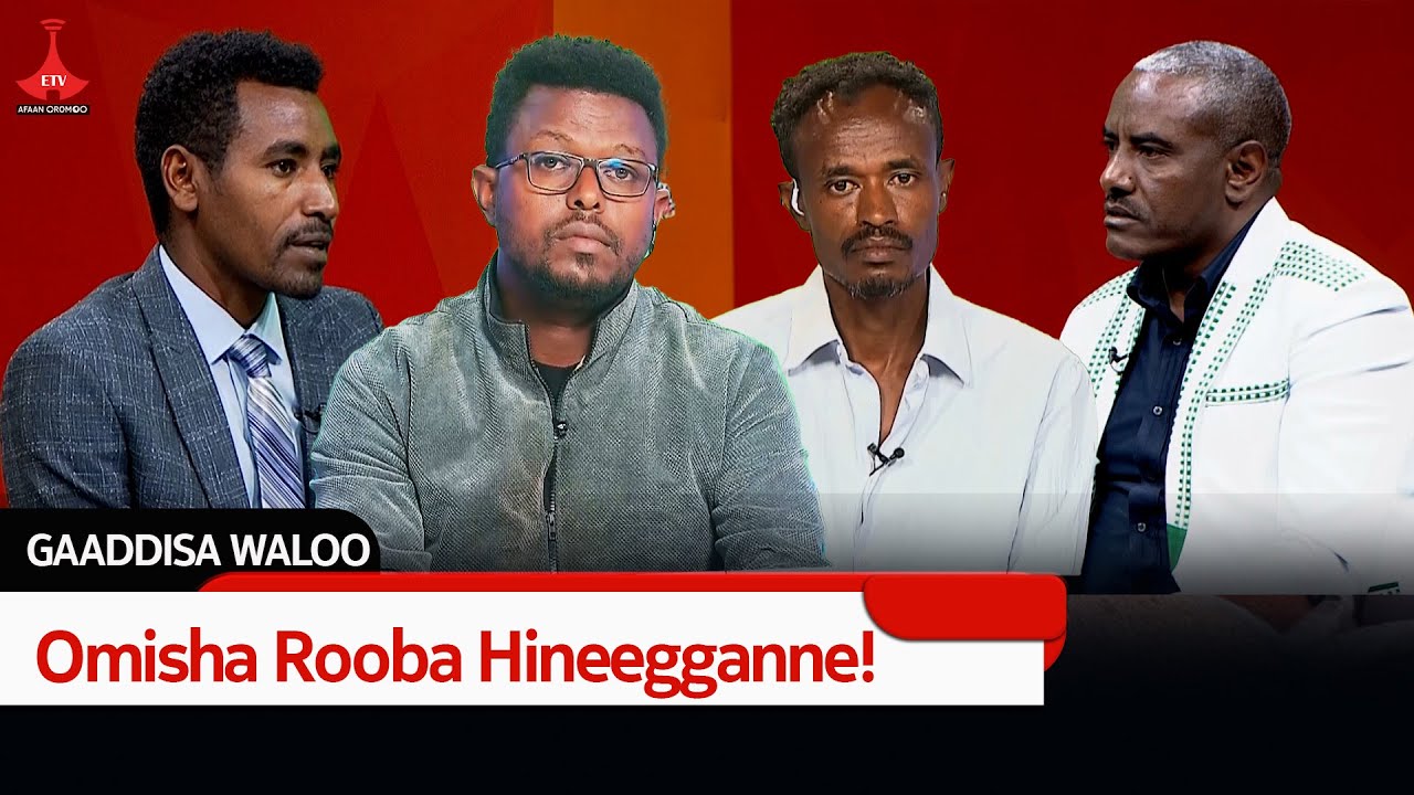 GAADDISA WALOO- Omisha Rooba Hineegganne! etv |Ebc |Etv Afaan Oromoo ...