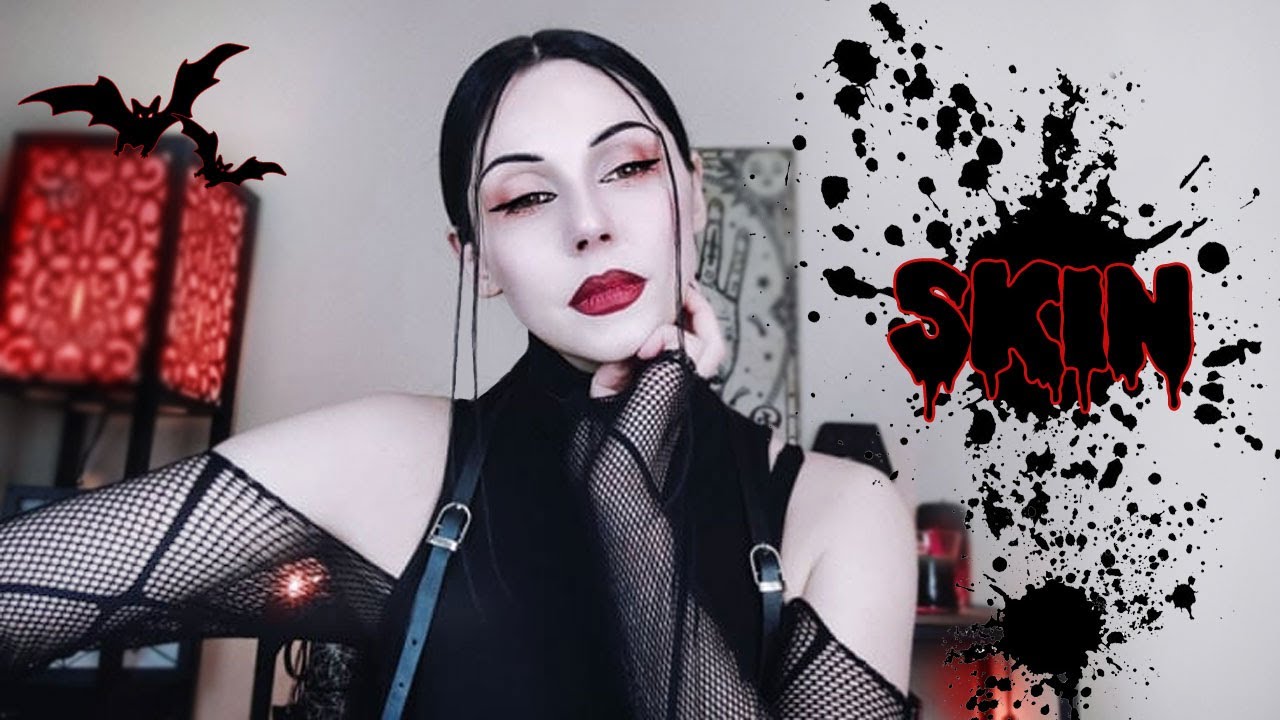 Age Like A Goth | Esthetician Skincare Routine - YouTube