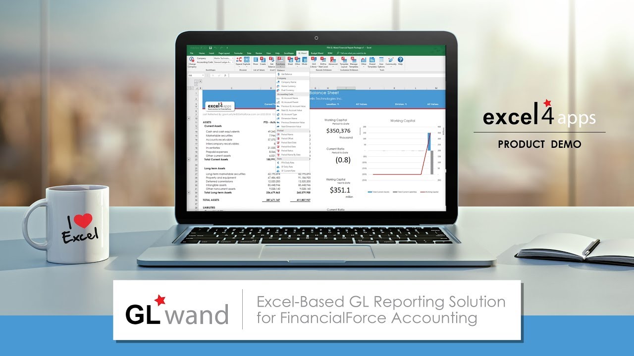GL Wand for FinancialForce - Product Demonstration - YouTube