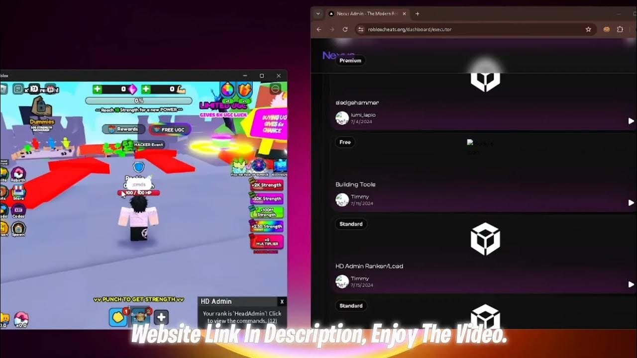 😱 Roblox Nexus Admin Require Script Executor!! Execute Require Scripts Using Nexus 🤑 - YouTube