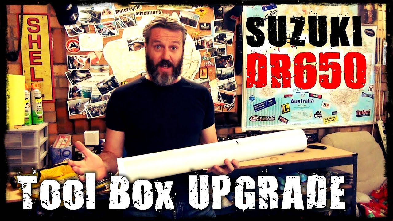 DR650 Tool Box Upgrade - YouTube