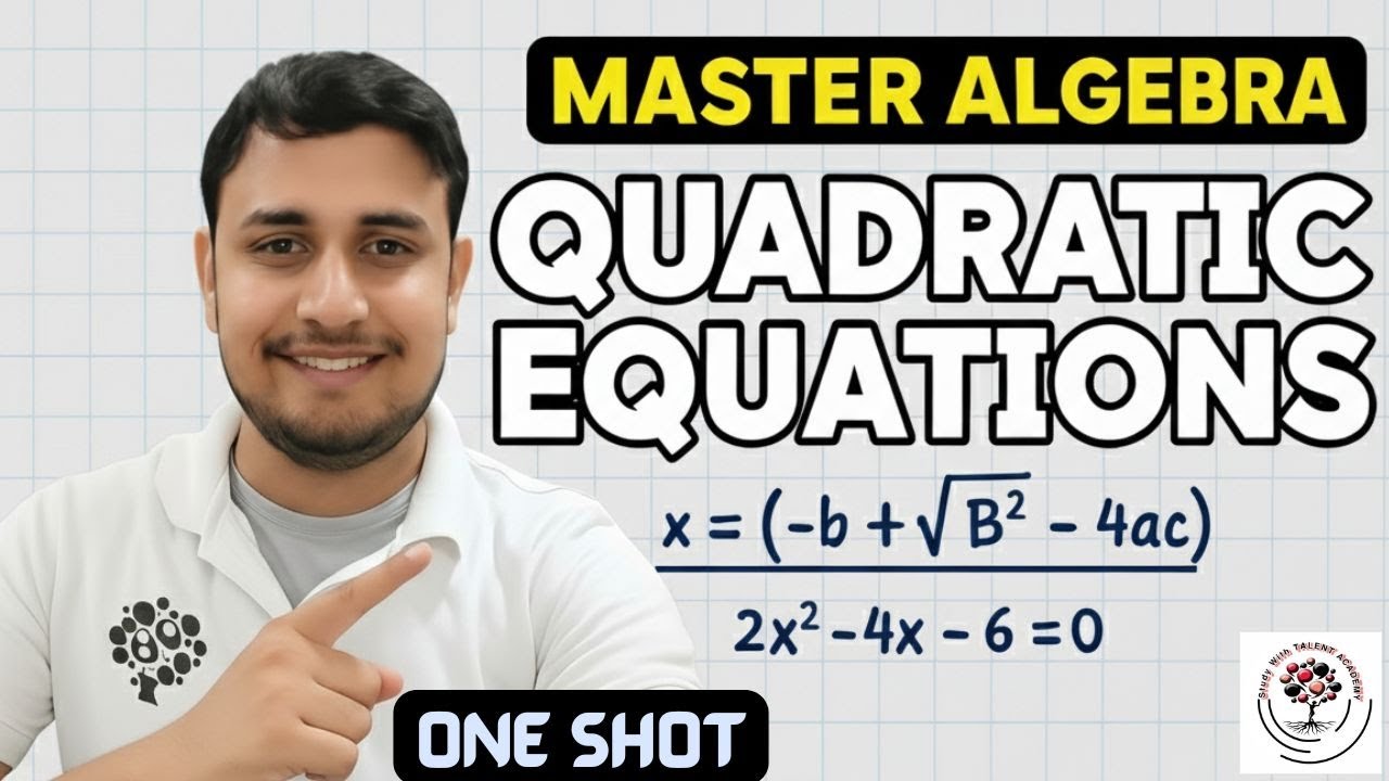 Master Algebra: Quadratic Equations Explained Easily | Complete Guide ...
