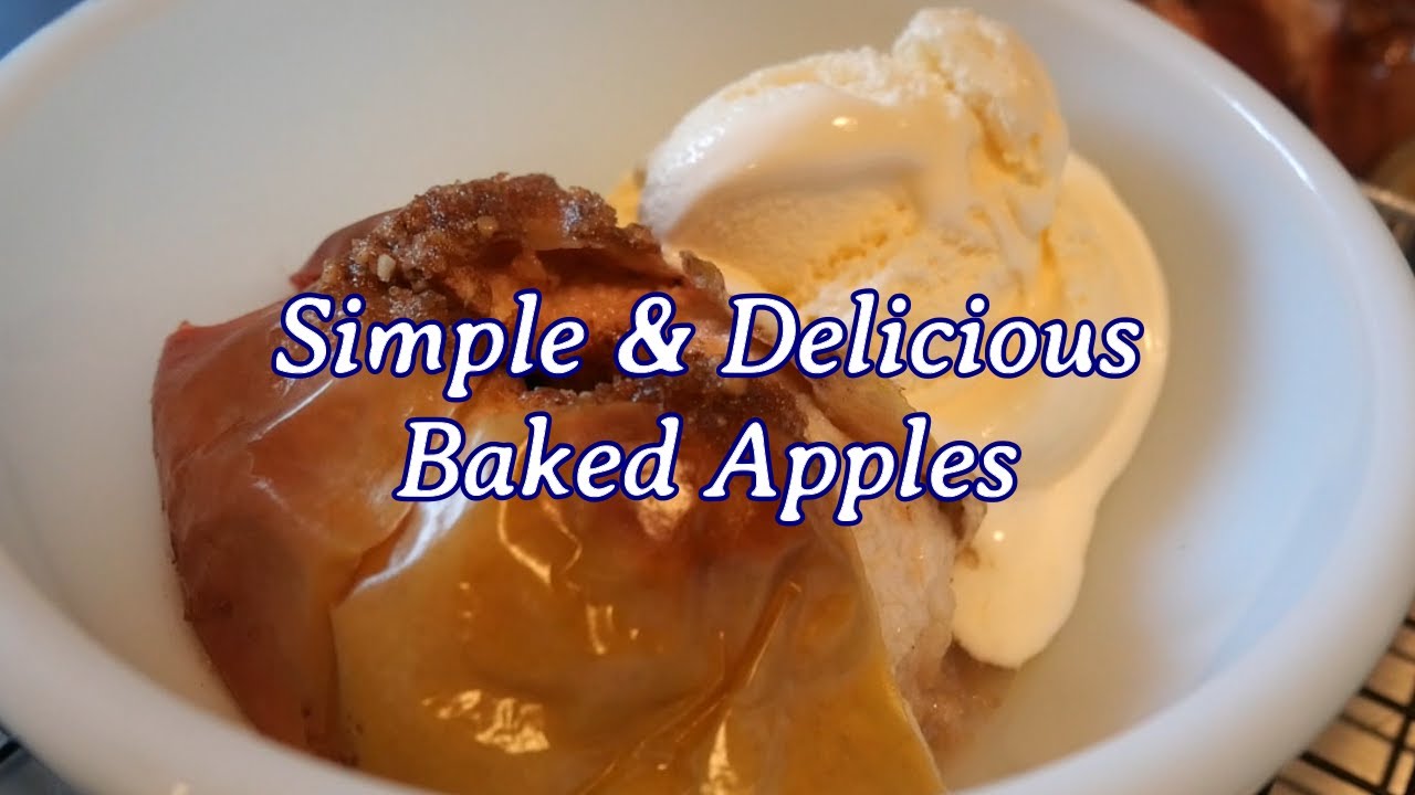 Simple & Delicious Baked Apples - YouTube