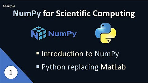 Numpy tutorial in Python | Numpy Tutorial in Python in Hindi - YouTube