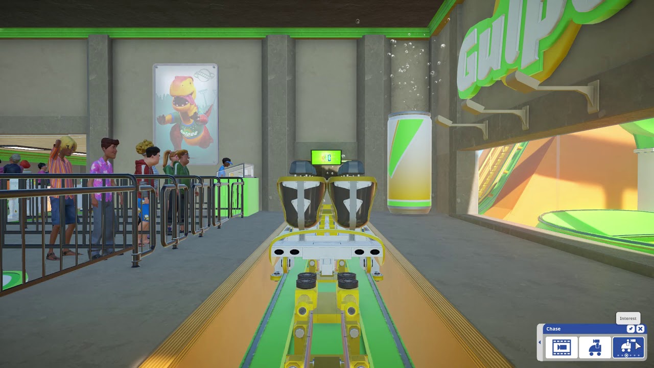 Planet Coaster PoV of Gulpee coaster - YouTube