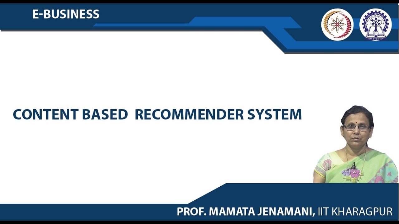 Content Based Recommender System - YouTube