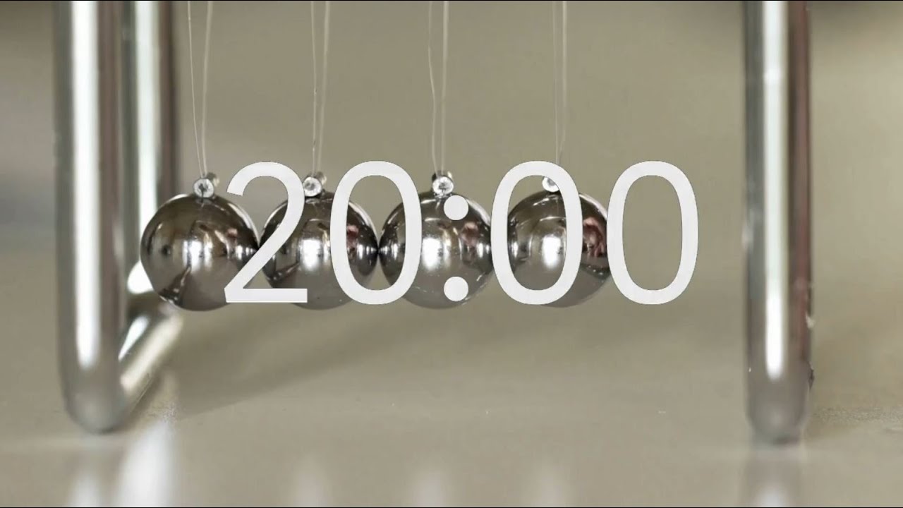 20 Minute Countdown Timer With Dance Music: Physics Theme - YouTube