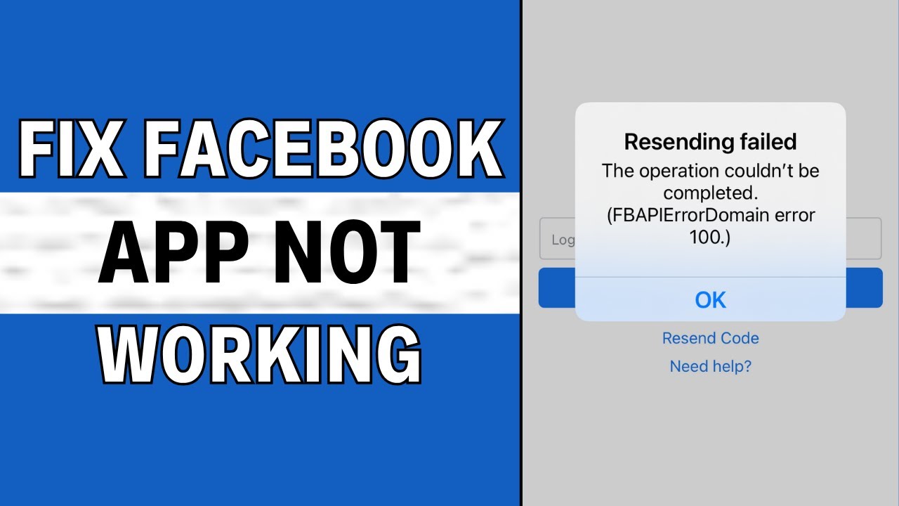 How to Fix: Facebook App Not Working on iPhone/Android (2026) - YouTube