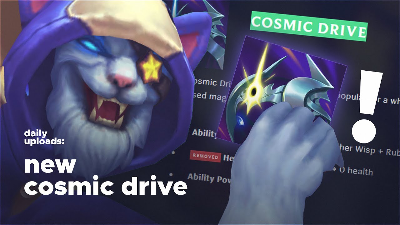 *NEW* COSMIC DRIVE Is INSANE On Rengar! - YouTube