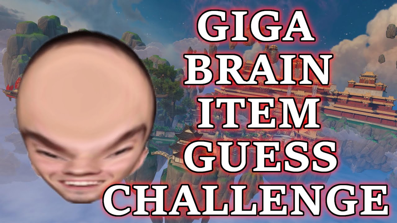 GIGA BRAIN ITEM GUESSING CHALLENGE - Season 9 Masters Ranked 1v1 Duel ...