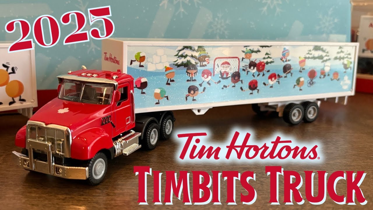 Tim Hortons NEW 2025 Timbits Die-Cast Truck - Merch Test - YouTube