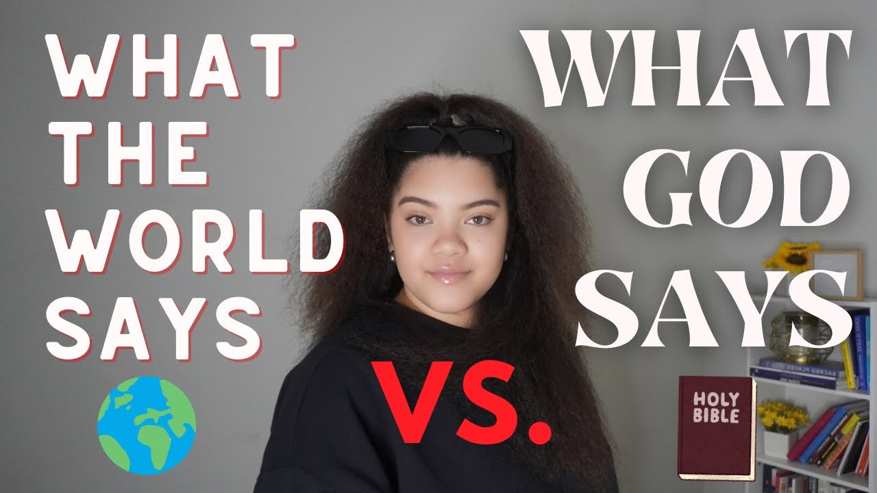 NEW SERIES! | WHAT THE WORLD SAYS VS. WHAT GOD SAYS! - YouTube