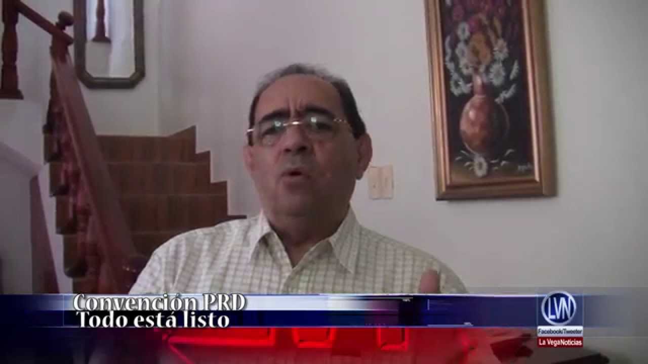 Hugo Nunez dice todo esta listo para convencion - YouTube