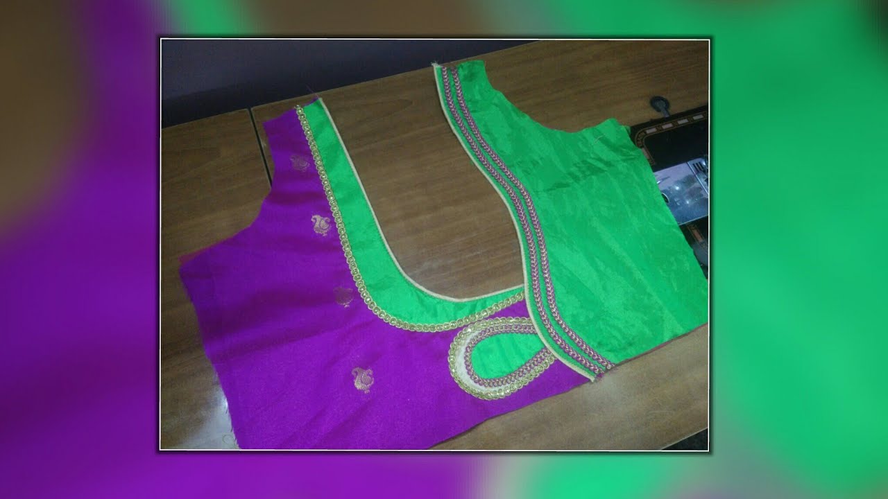 One sided letest blouse design - YouTube