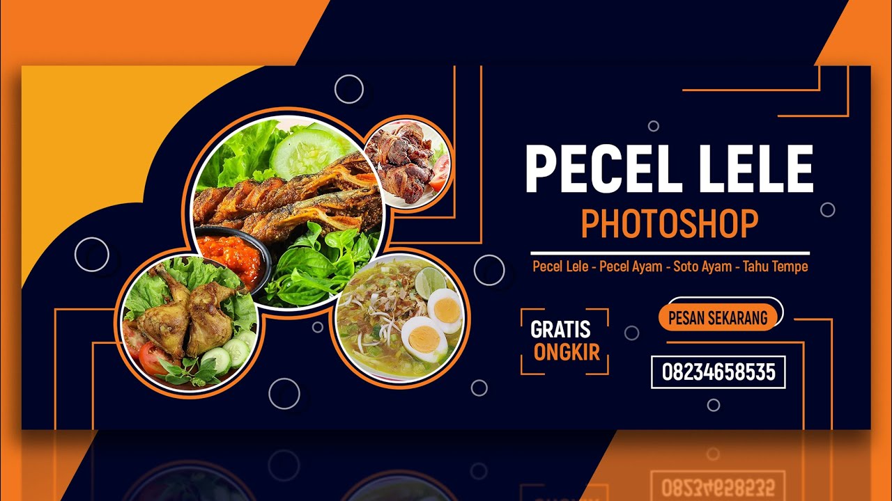 Cara Membuat Spanduk Pecel Lele di Photoshop | Professional Website ...