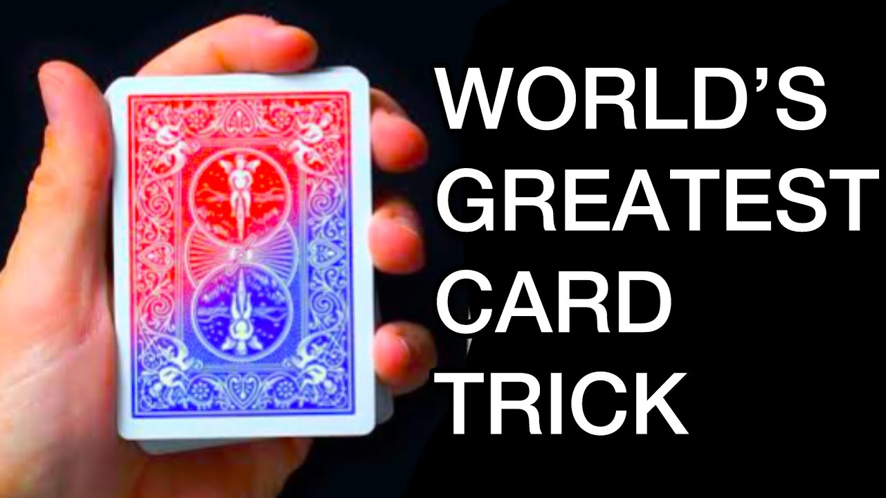 Worlds GREATEST Card Trick TUTORIAL🔥 - YouTube