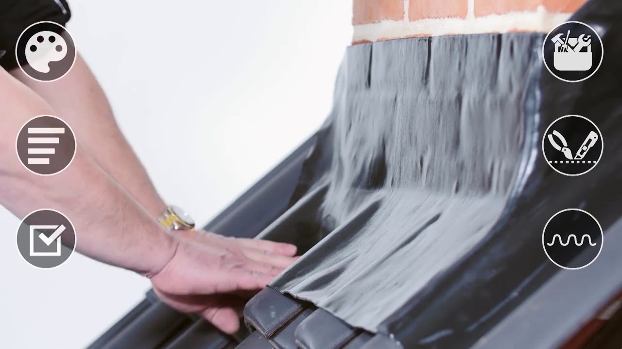 Deks FastFlash Lead Replacement Roof Flashing - YouTube