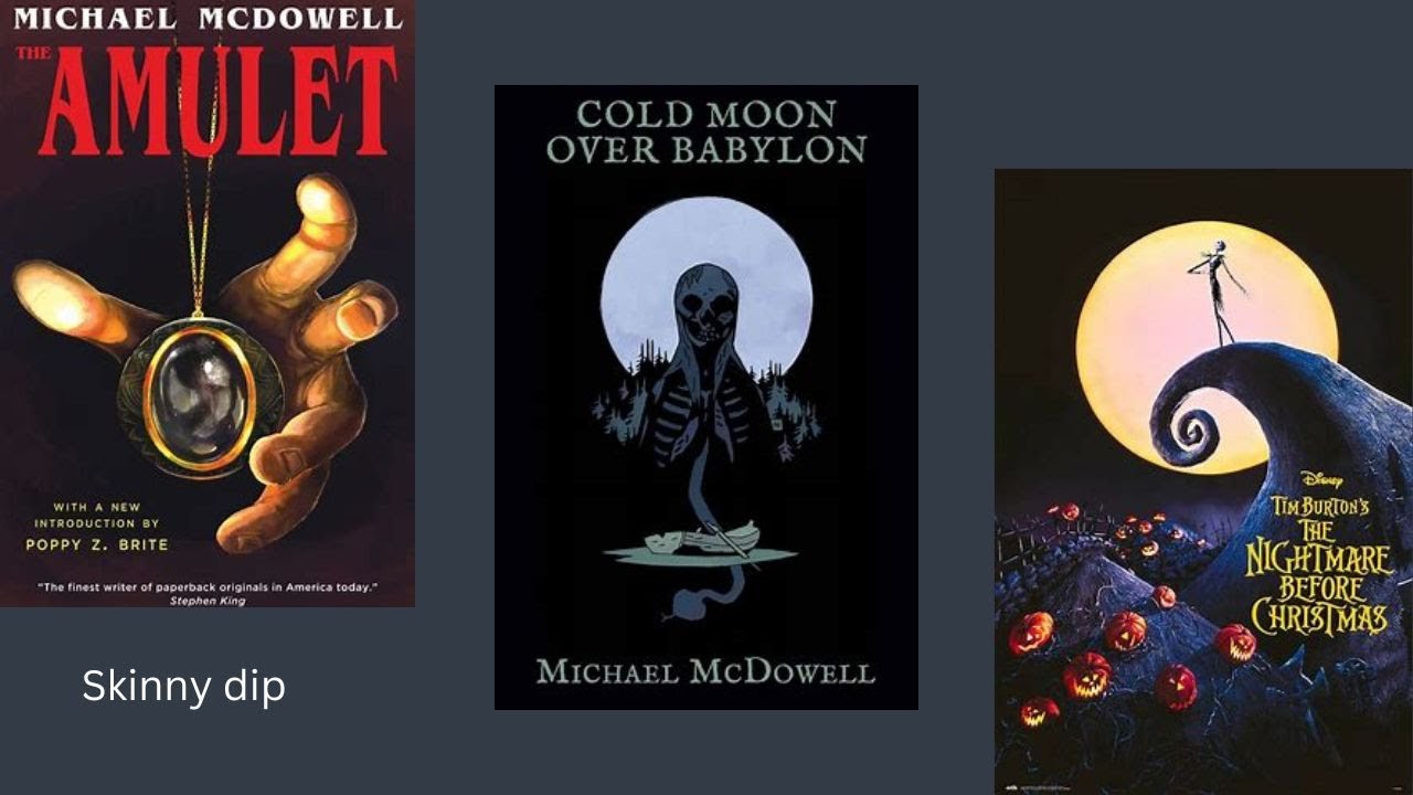 Michael McDowell - The Amulet and Cold Moon Over Babylon #fiction # ...
