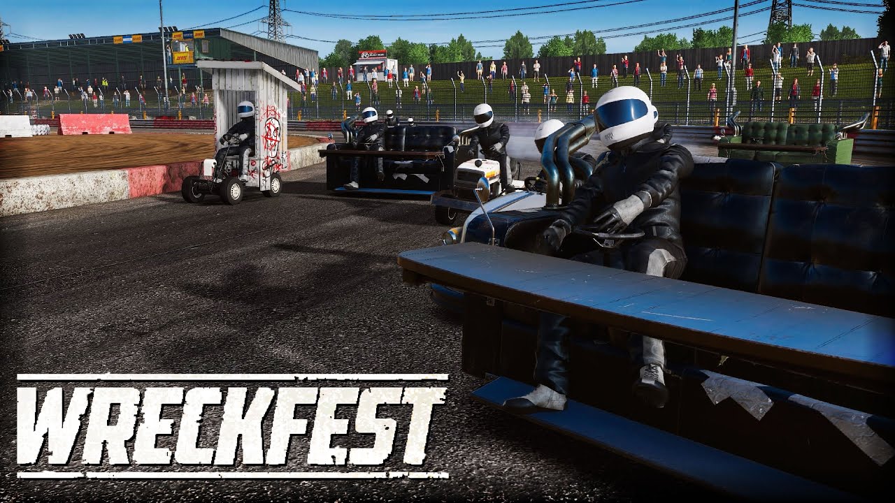 Couch Racing on Kingston Raceway | Wreckfest - YouTube