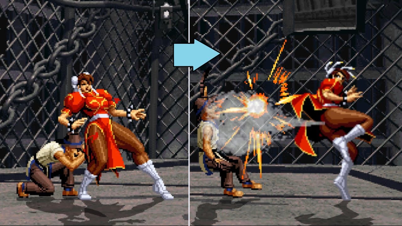 Chun-Li's gas released by Choi - YouTube