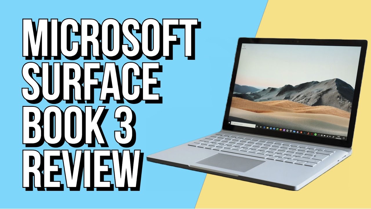 Microsoft Surface Book 3 - REVIEW ! Samples! VideoGames! - YouTube