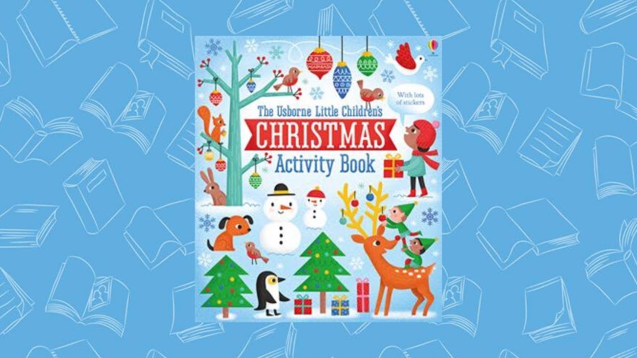 Usborne Little Children s Christmas Activity Book Usborne Books