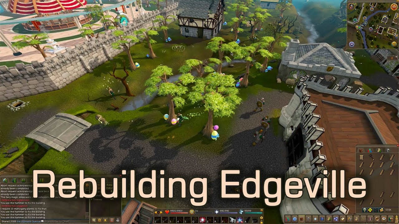 Rebuilding Edgeville | Weekly RuneScape Byte - YouTube