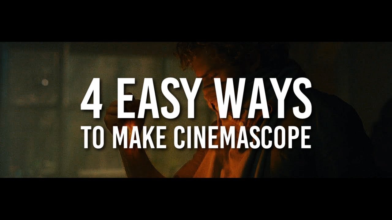 4 Ways to make frames [Cinemascope] | Sony Vegas Tutorial #10 - YouTube