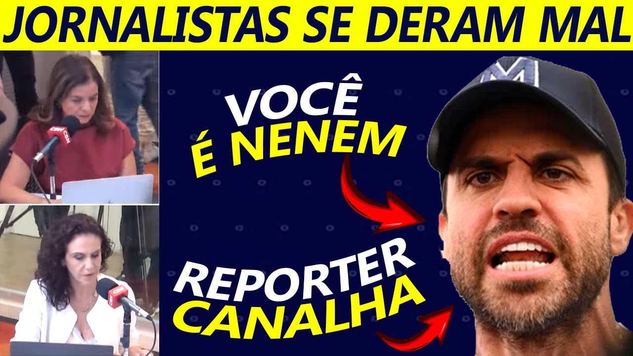 Jornalistas SE DÃO MAL em SABATINA com PABLO MARÇAL - Vera Magalhães ...
