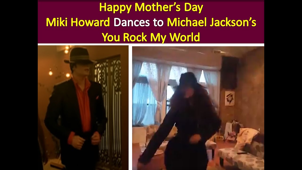 Is B Howard Michael's Son? Mother Miki Dances to MJ's You Rock My World ...