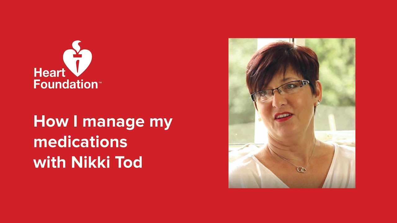 How I manage my medications | Nikki Tod - Living with AF - YouTube