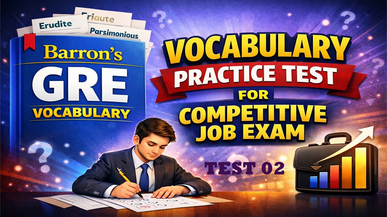 Barron's GRE Vocabulary Practice Test 2 (Barron's GRE) - YouTube
