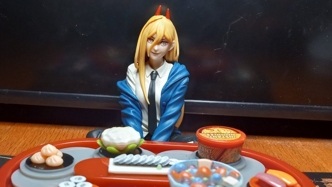 Chainsaw man Power figure from Sega review - YouTube