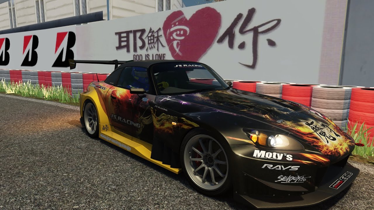 Honda S2000 J's Racing Maou-Spec Shibuya Drift. - Assetto Corsa. - YouTube