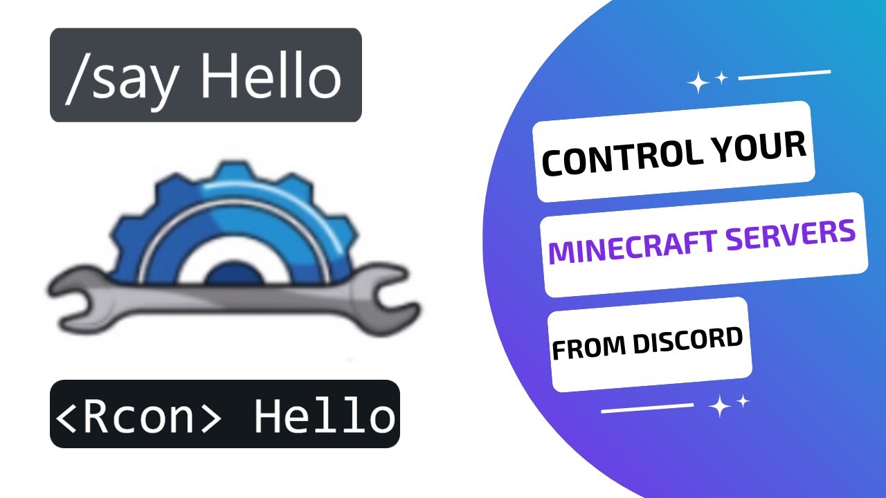 Control your Minecraft Servers From Discord | How to add Rcon to your ...