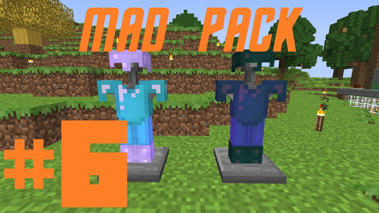 MadPack Modded Minecraft: Episode 06 - Essence-Infused Armor! - YouTube