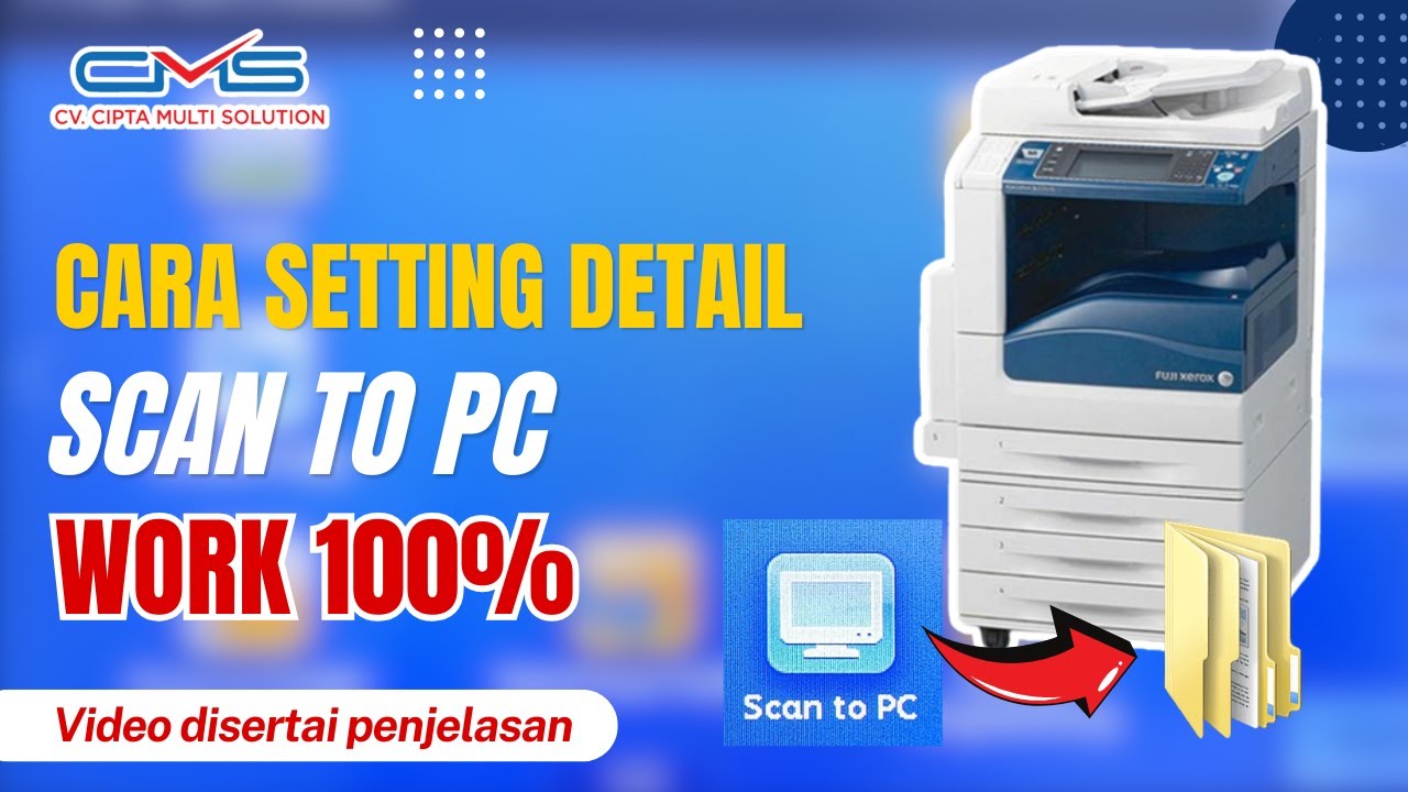 Masih Gagal? Pakai cara ini setting Scan to PC 100% WORK! Tutorial ...