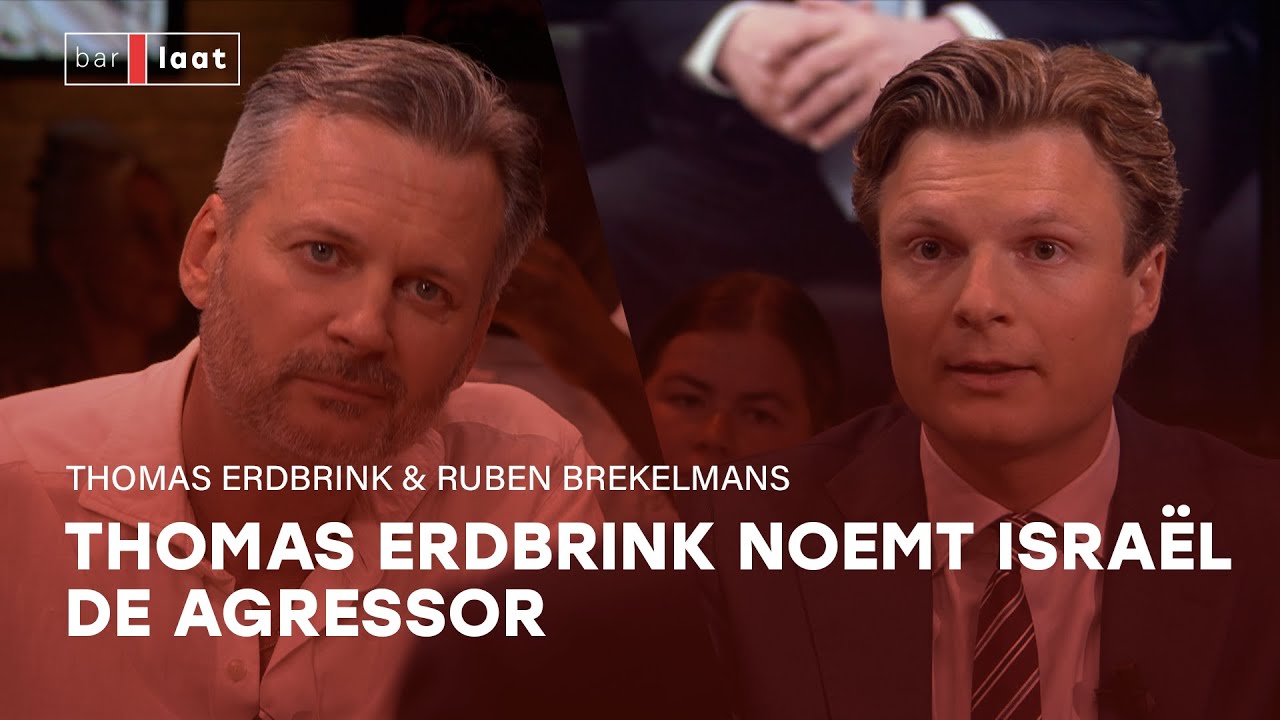 Thomas Erdbrink in gesprek met minister Brekelmans over Hezbollah ...