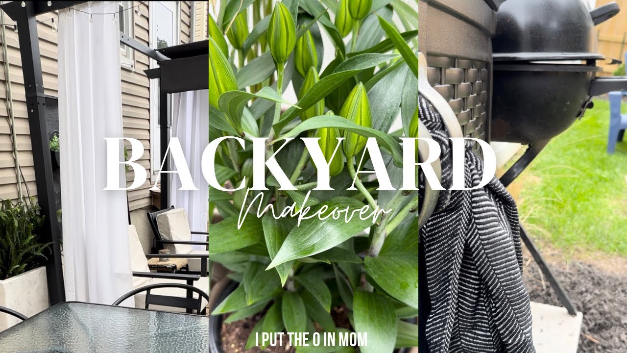 BACKYARD REFRESH | SUMMER 2023 | GRILL STATION - YouTube