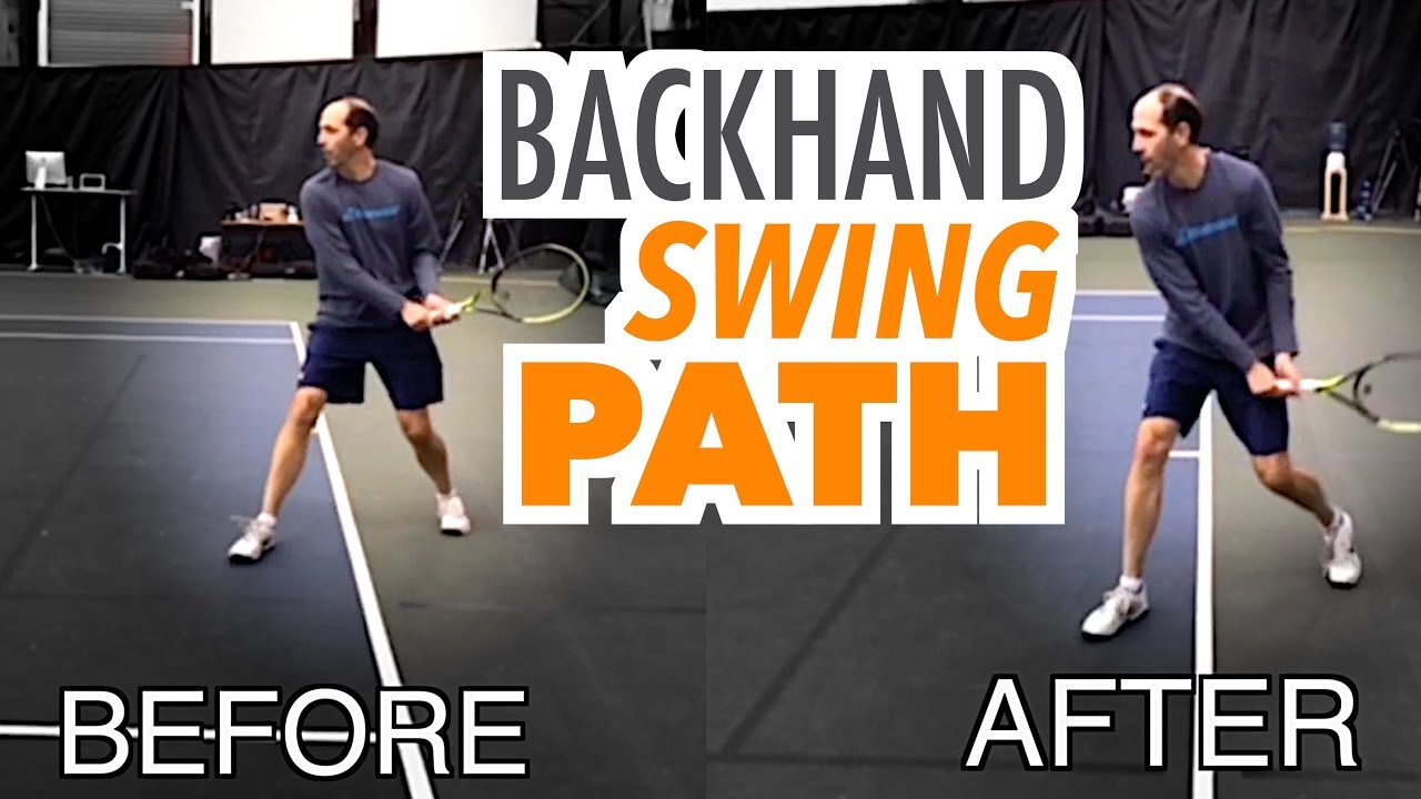 Backhand SHAPE + SPIN (swing path lesson) - YouTube