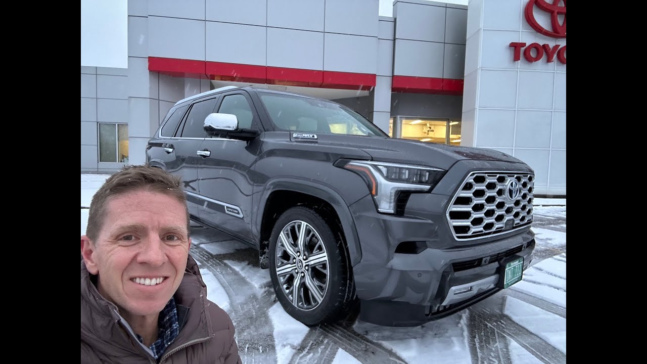 2023 Toyota Sequoia Capstone - YouTube