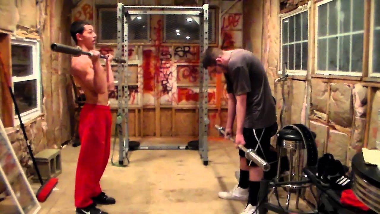 Benzito and Silent Jeff 100 rep curls - YouTube