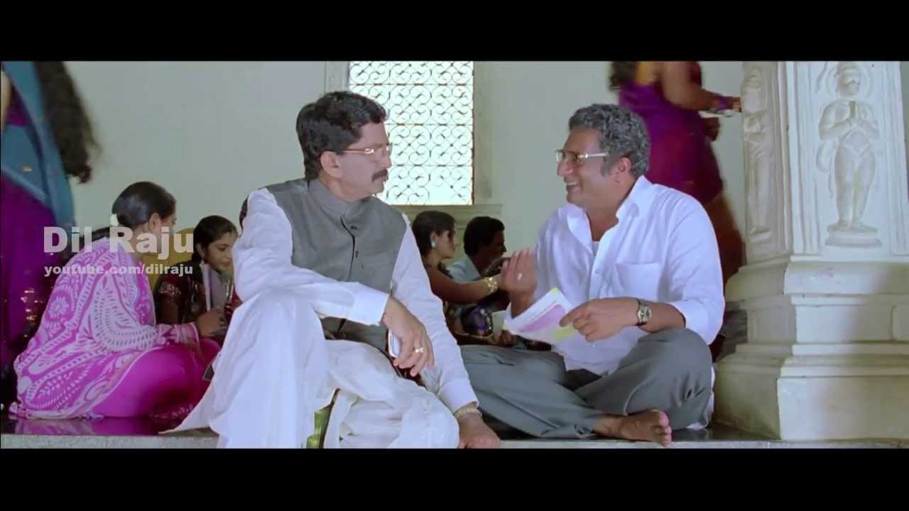 Prakash Raj, Murali Mohan Temple Scene from SVSC | Mahesh Babu ...