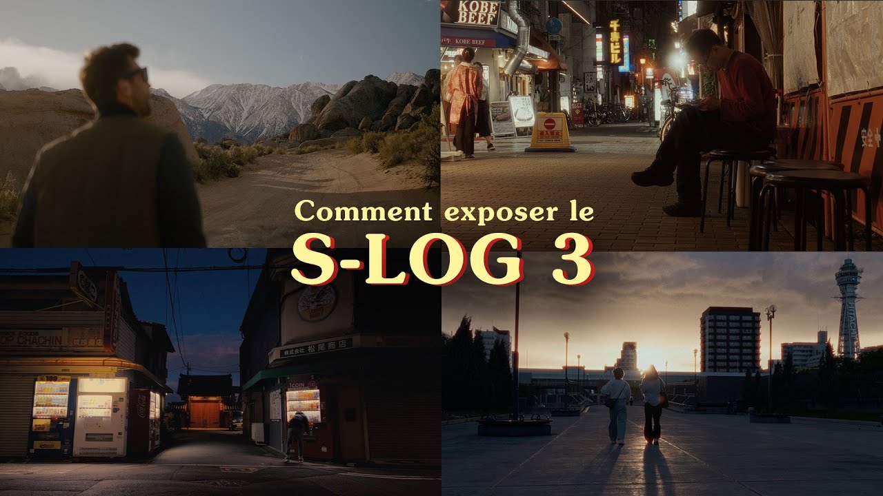 Comment exposer parfaitement le S-Log 3 ? (Sony FX3, A7sIII, A7IV ...