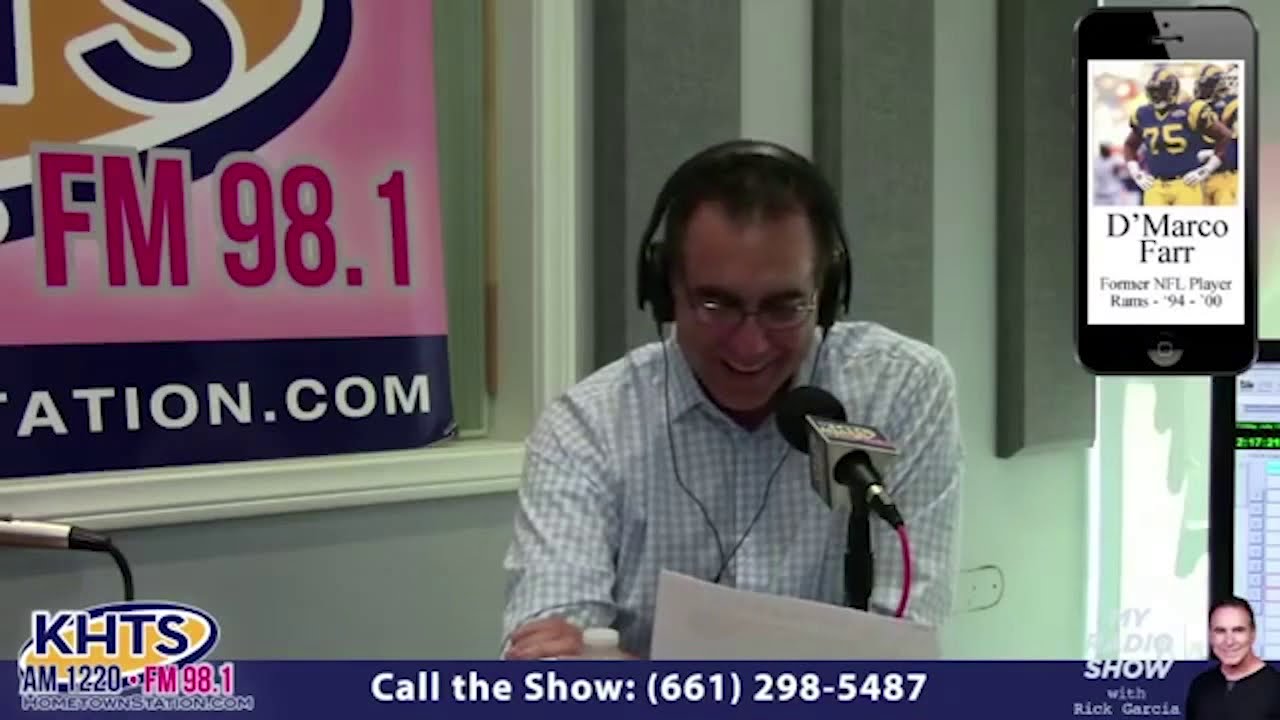 D'Marco Farr - My Radio Show With Rick Garcia - July 12, 2019 - YouTube