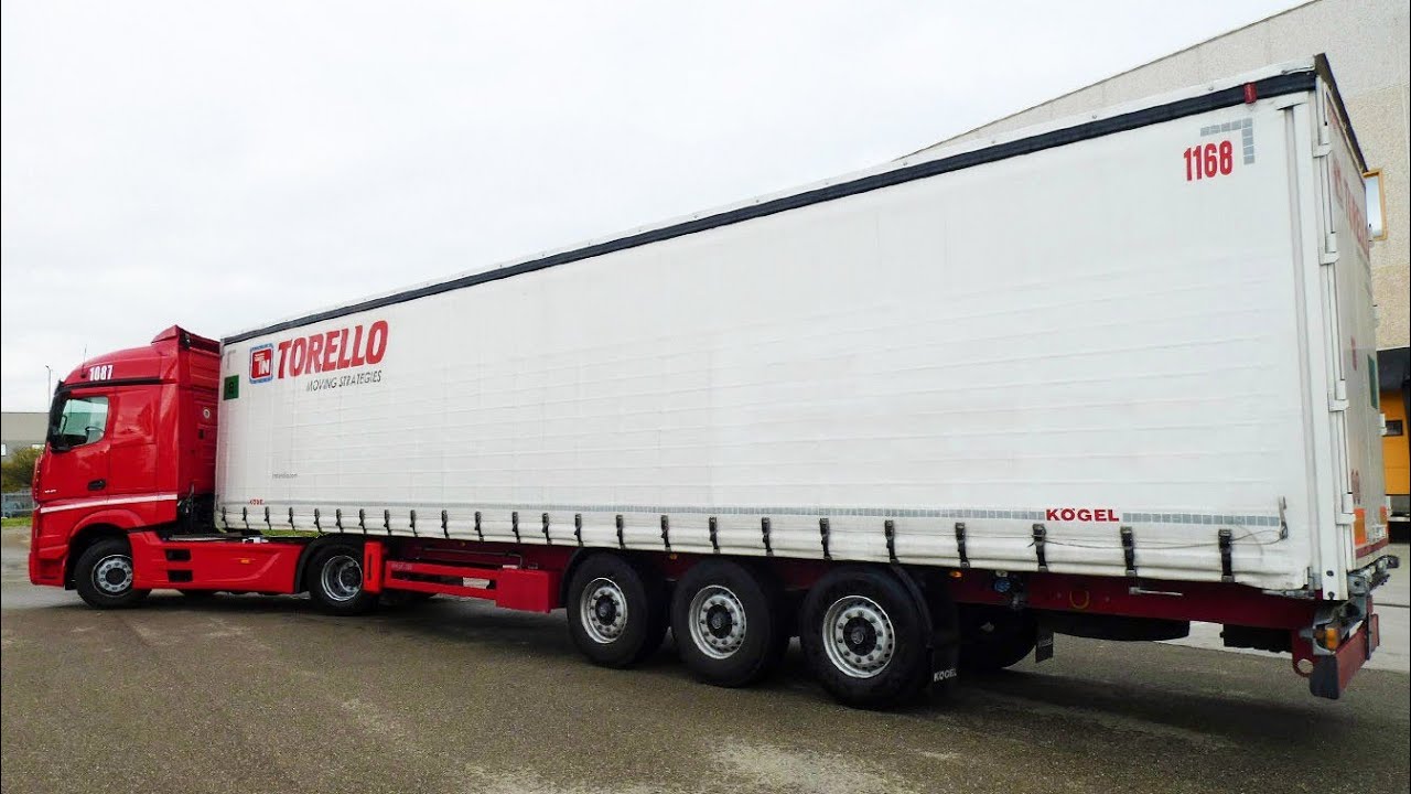 Truck Driving&T.N Torello Trasporti Italy----One day in the roads ...