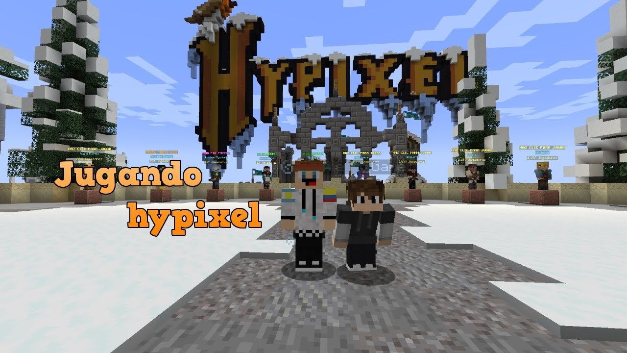 jugando hypixel con mi hermno😆👍 - YouTube