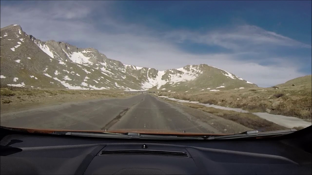 Driving up Mt. Evans, June '18 - YouTube