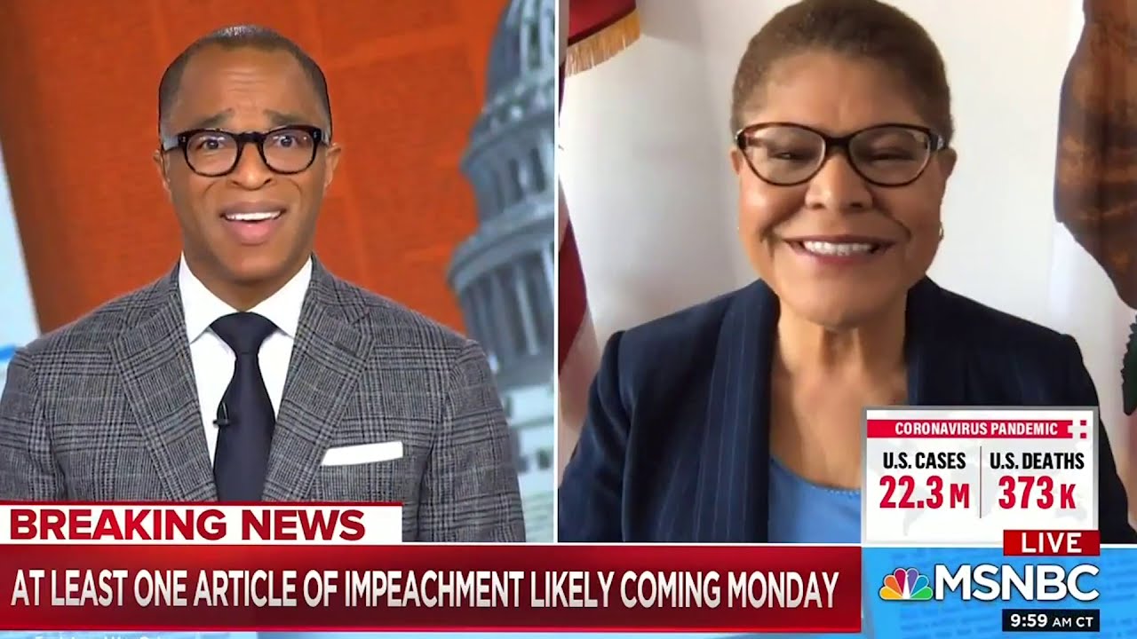 Rep. Bass Joins the Sunday Show to Discuss the Capitol Hill ...