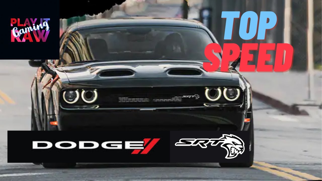 Testing the top speed for Dodge Challenger SRT Hellcat !!! | ER:LC ...